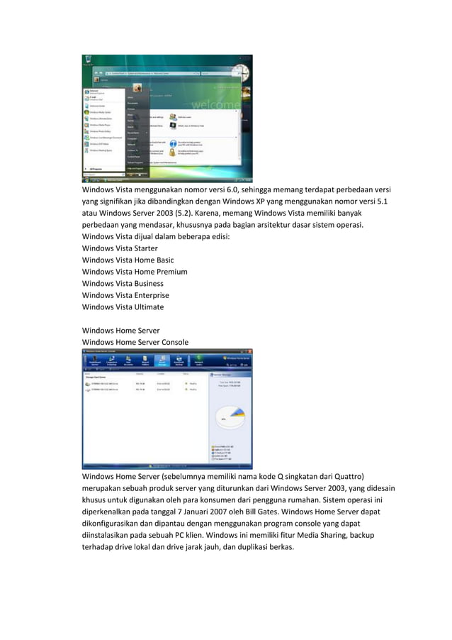 Sejarah dan generasi windows | PDF