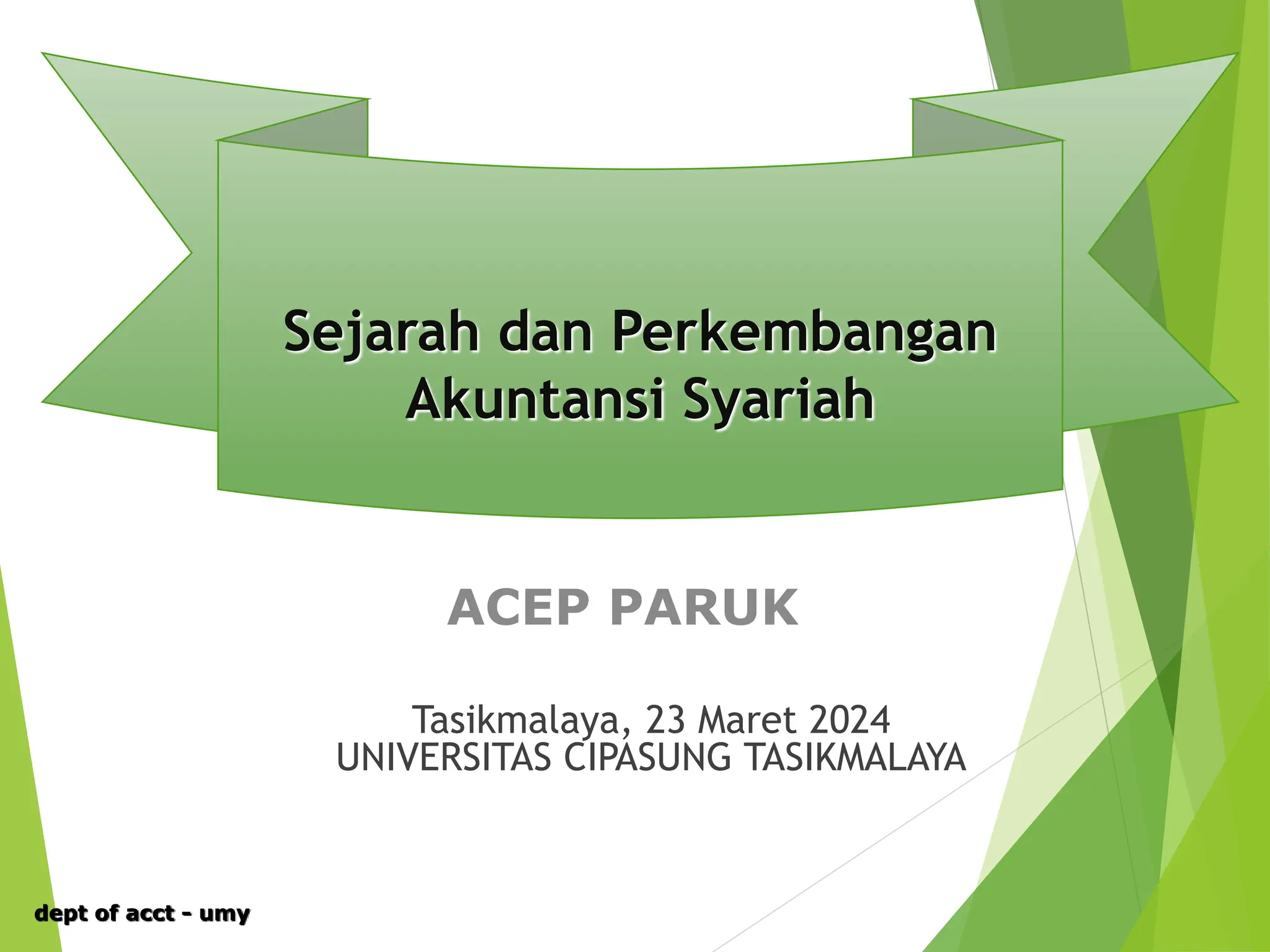 sejarah dan perkembangan akuntansi syariah.ppt