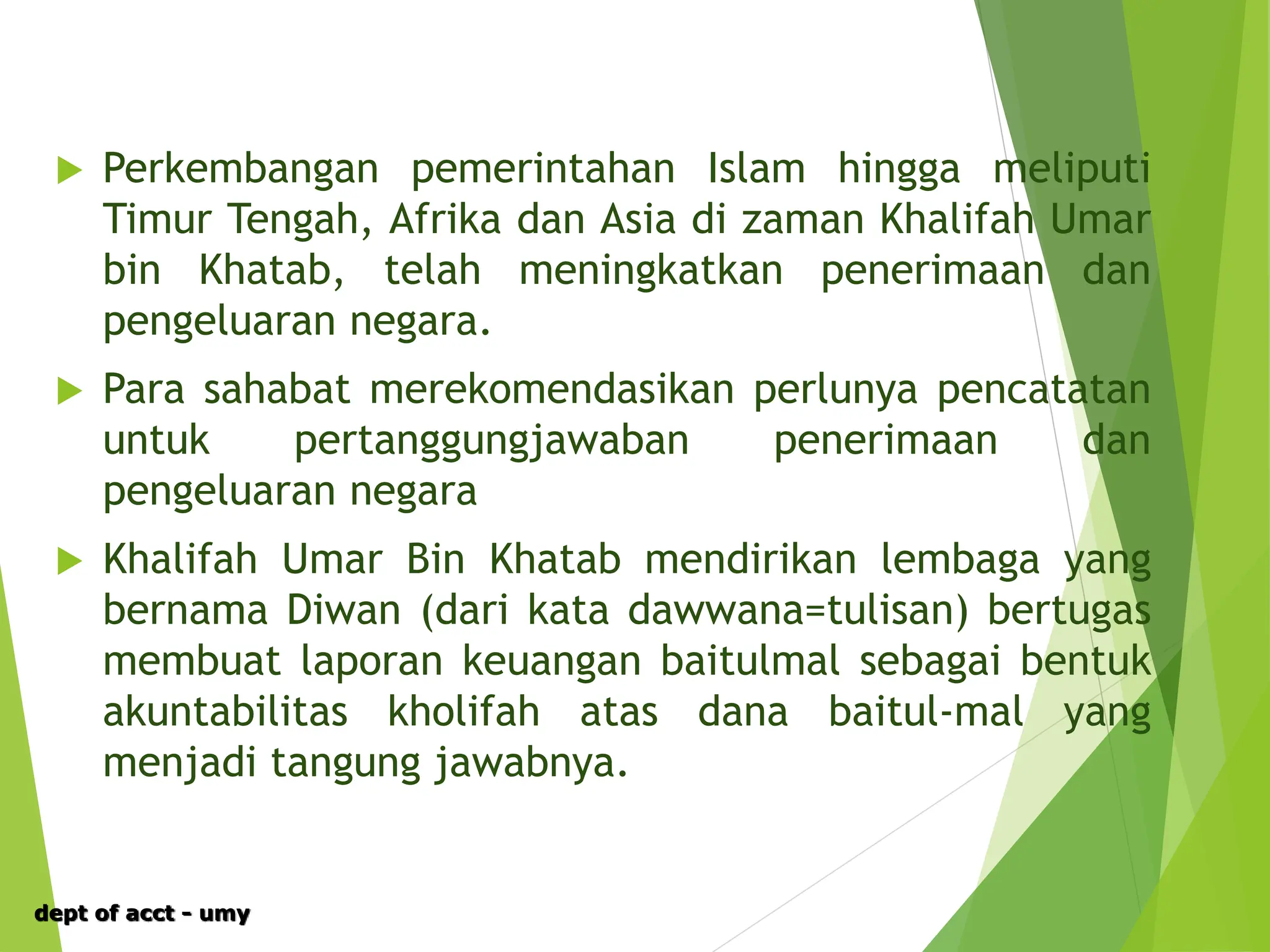 sejarah dan perkembangan akuntansi syariah.ppt