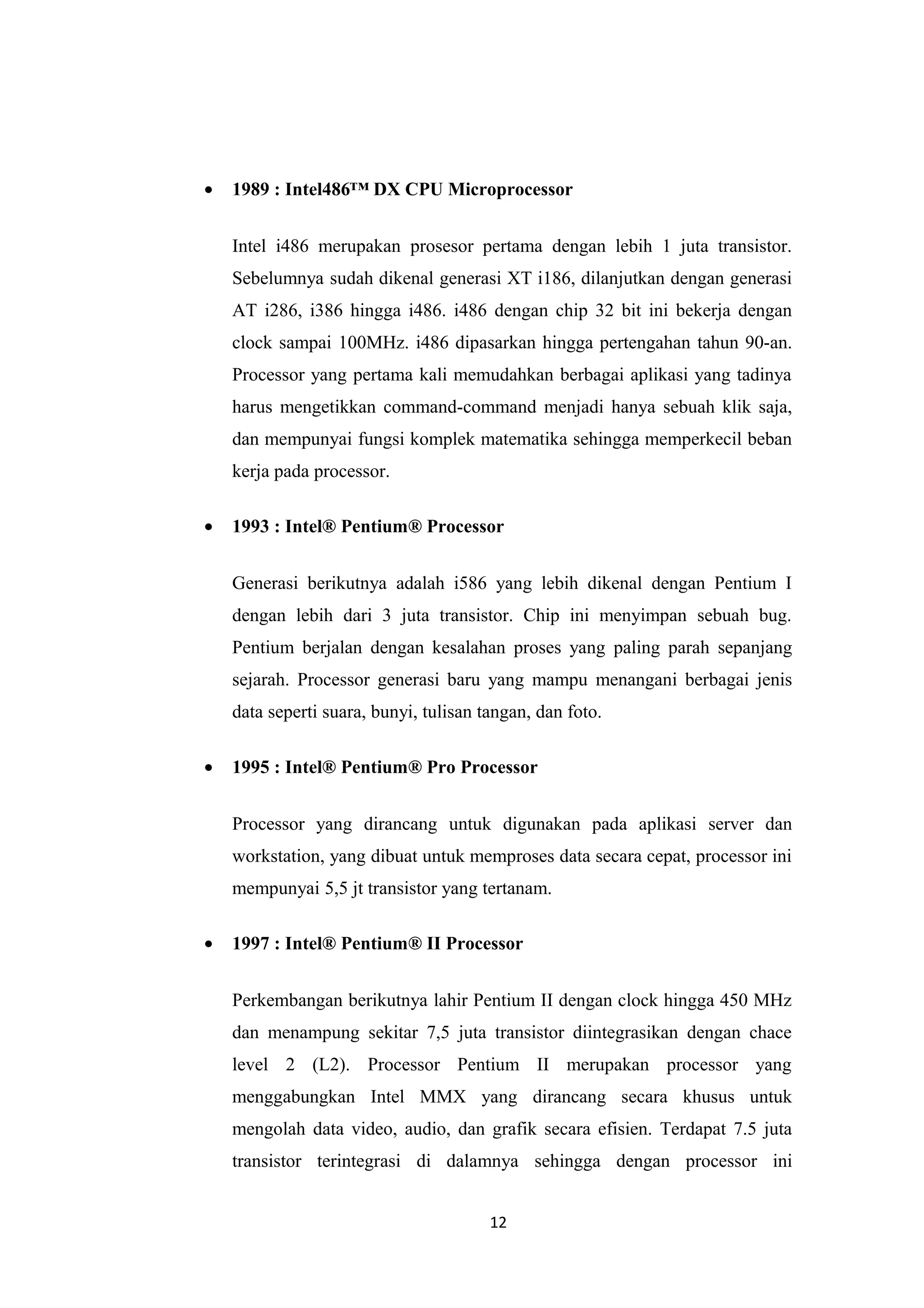 Sejarah dan perkembangan hardware | DOC