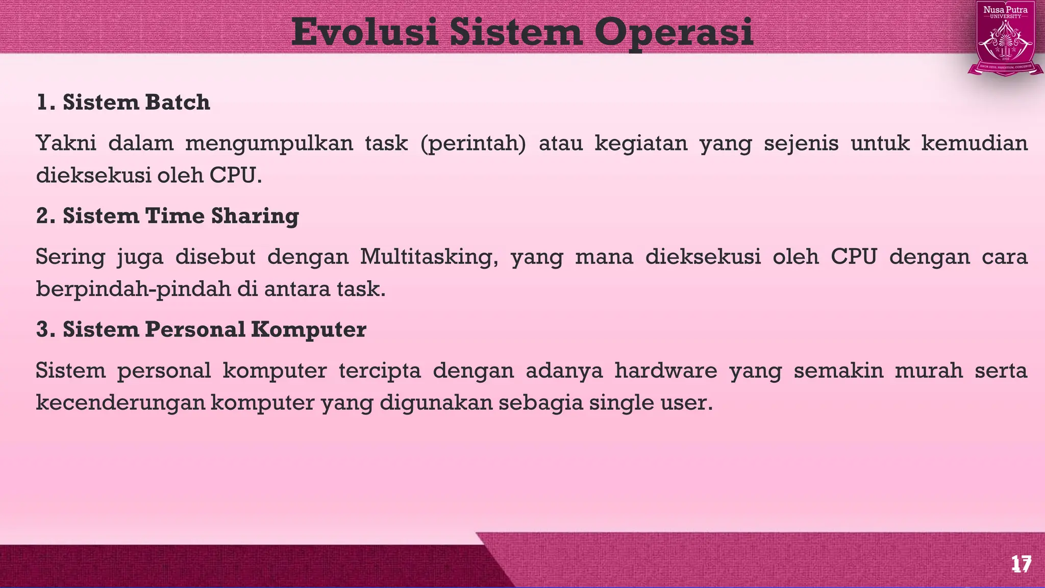 Sejarah serta perkembangan Sistem operasi | PDF