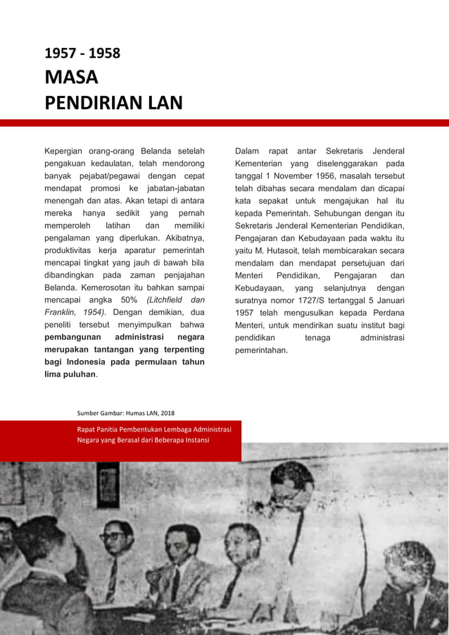 Sejarah Diklat (Pendidikan dan Pelatihan) Aparatur | PDF