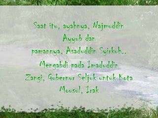 Sejarah dinasti al ayyubiyah.istiqomah dh-sbm | PPTX