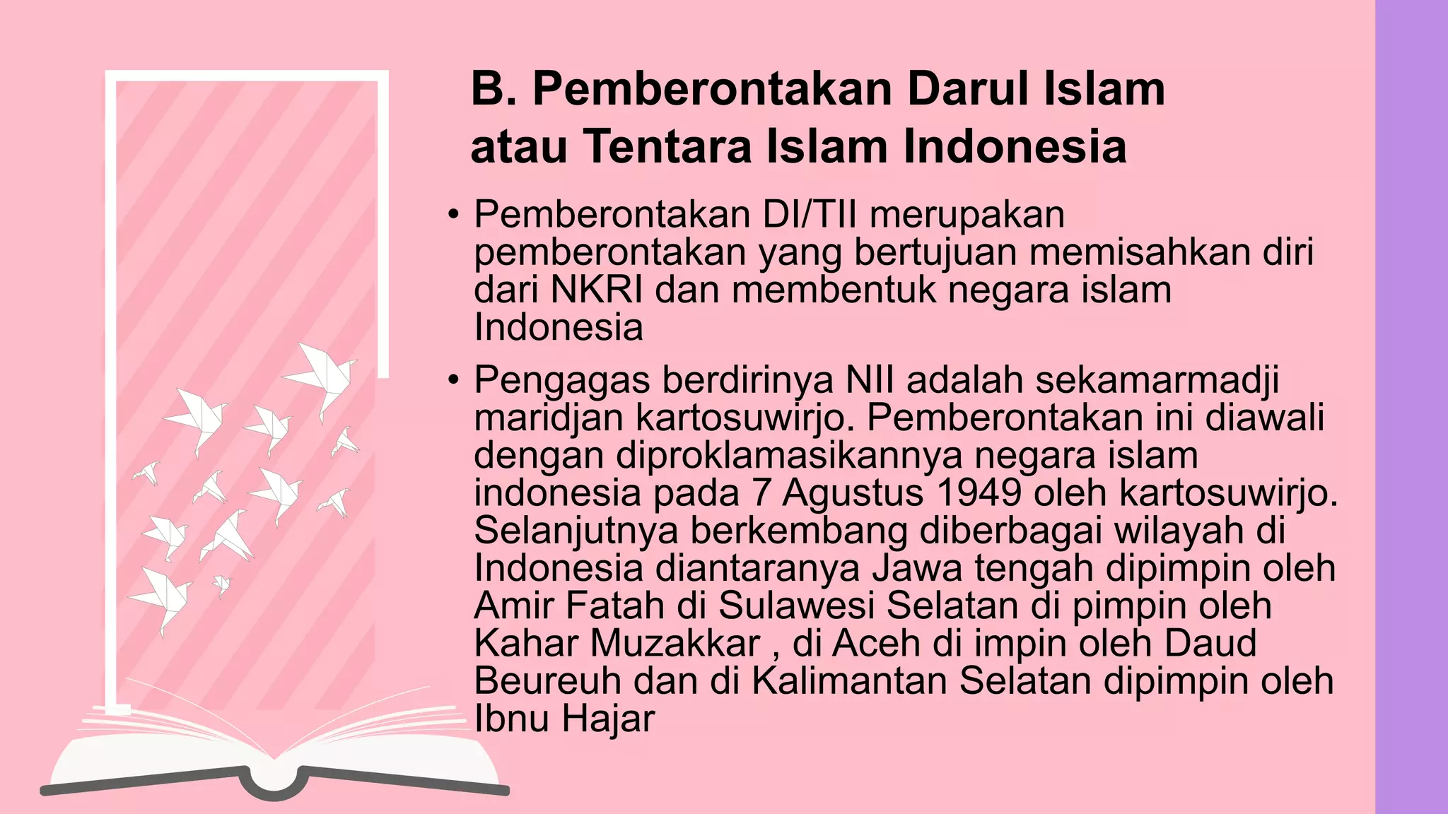Sejarah DI/TII (Darul Islam / Tentara Islam Indonesia)-SMA TUNAS DHARMA ...