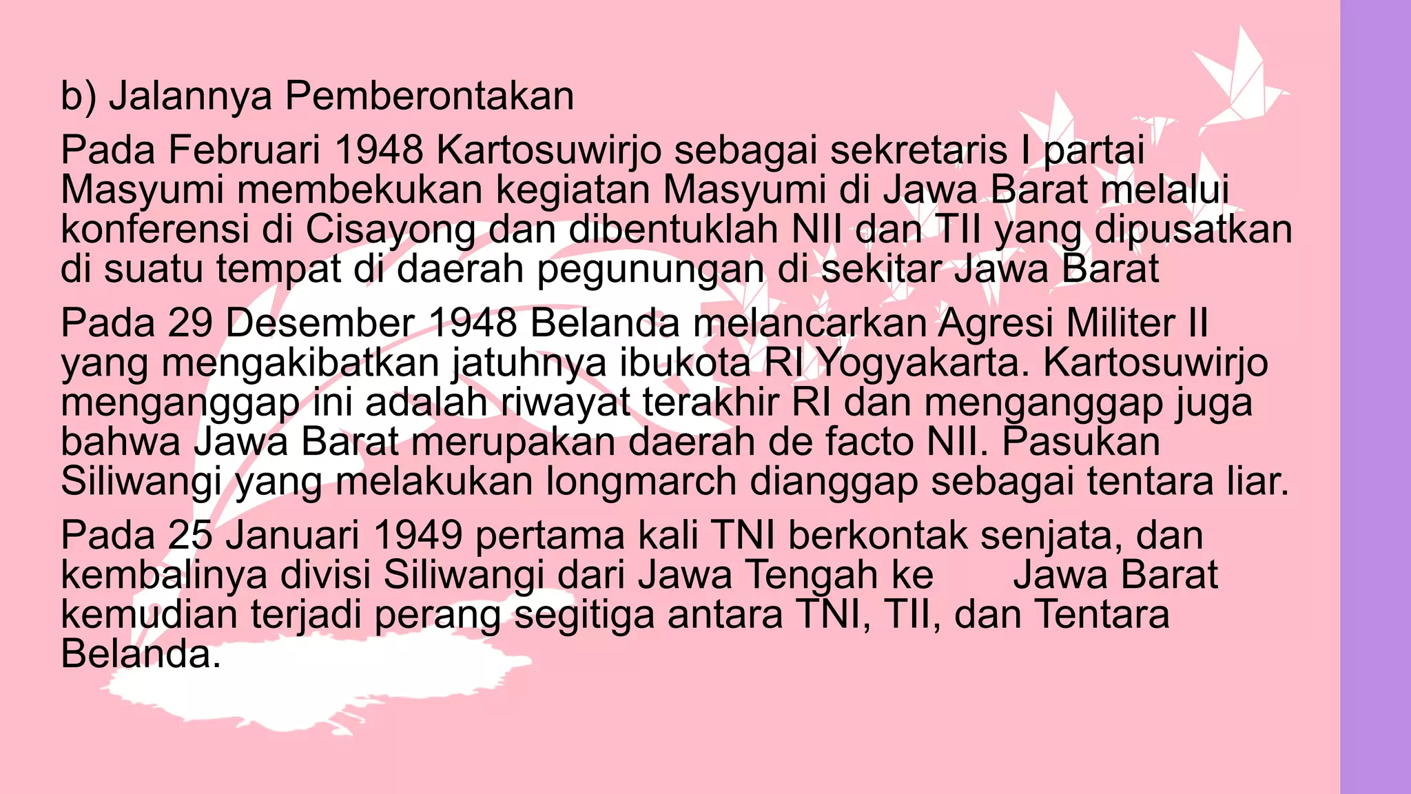 Sejarah DI/TII (Darul Islam / Tentara Islam Indonesia)-SMA TUNAS DHARMA ...