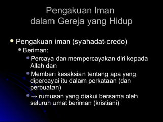 Sejarah Doktrin Gereja (Pengantar) | PPT