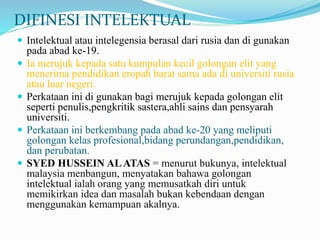 INTELEKTUAL ( SUMBANGAN TOKOH) | PPTX