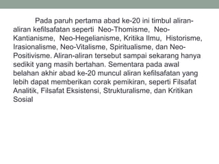 Sejarah filsafat | PPTX
