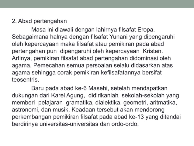 Sejarah filsafat | PPTX