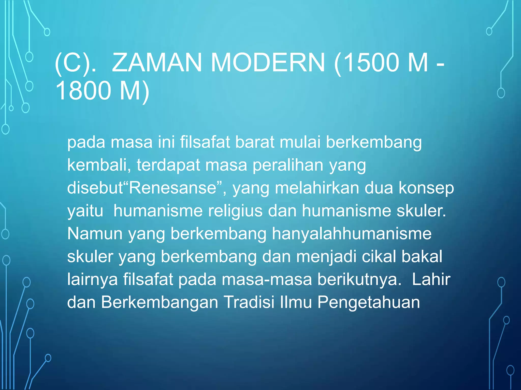 Sejarah filsafat barat | PPTX