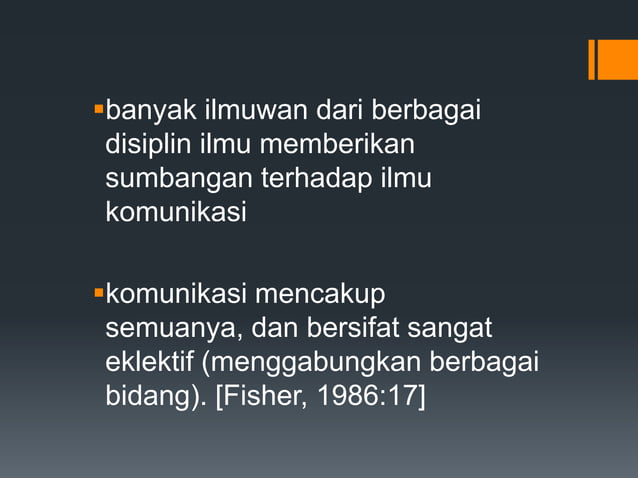 Sejarah Filsafat Komunikasi | PPT