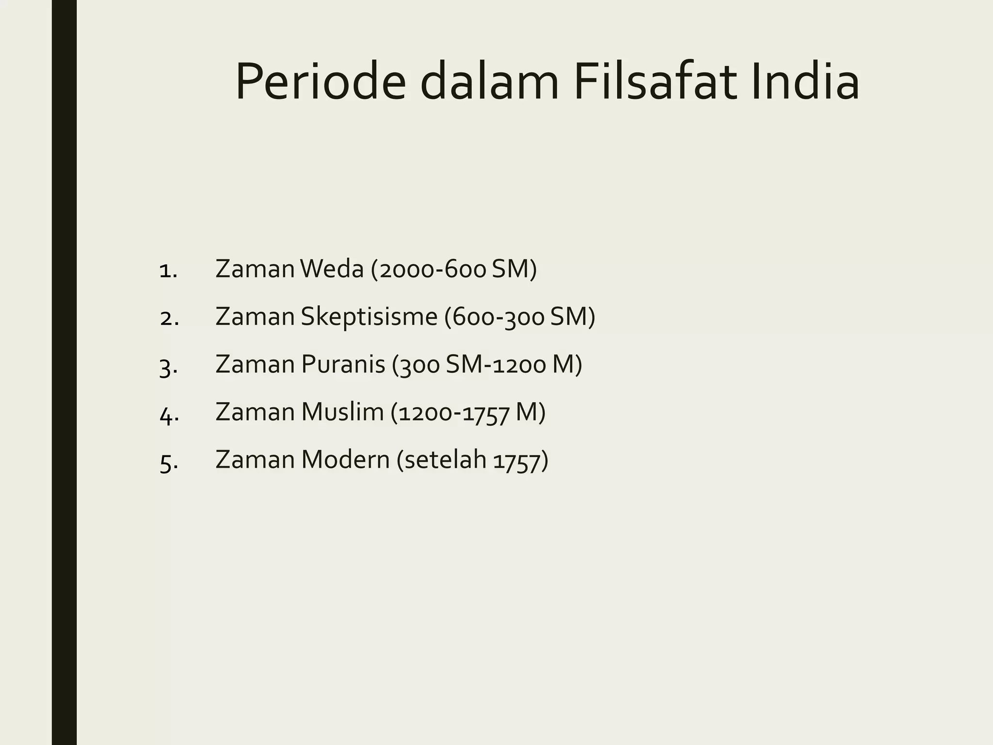 Sejarah Filsafat Timur (India dan Cina) | PPTX