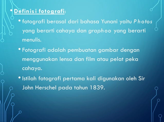 Sejarah fotografi | PDF