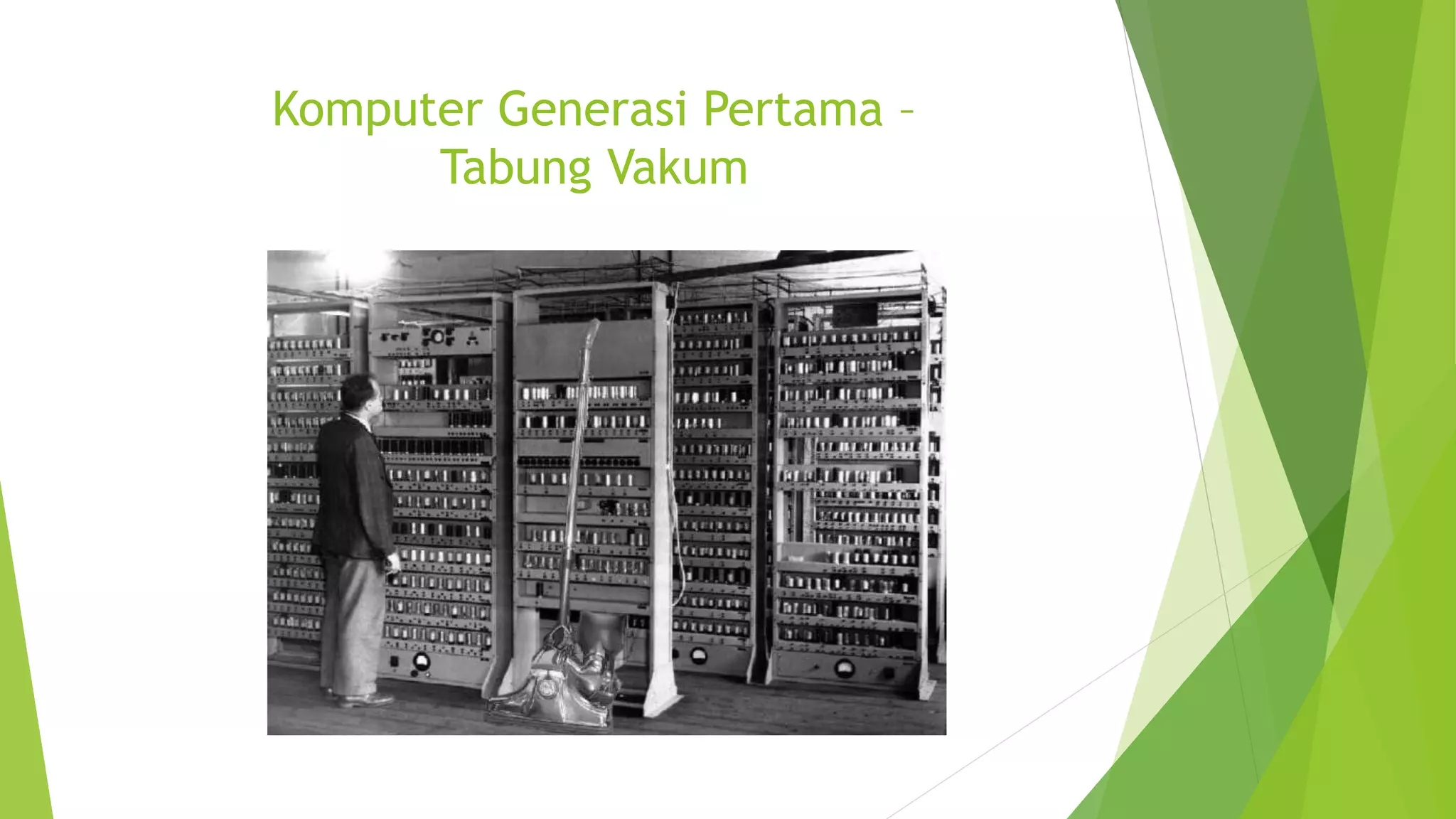 Sejarah generasi komputer | PPTX