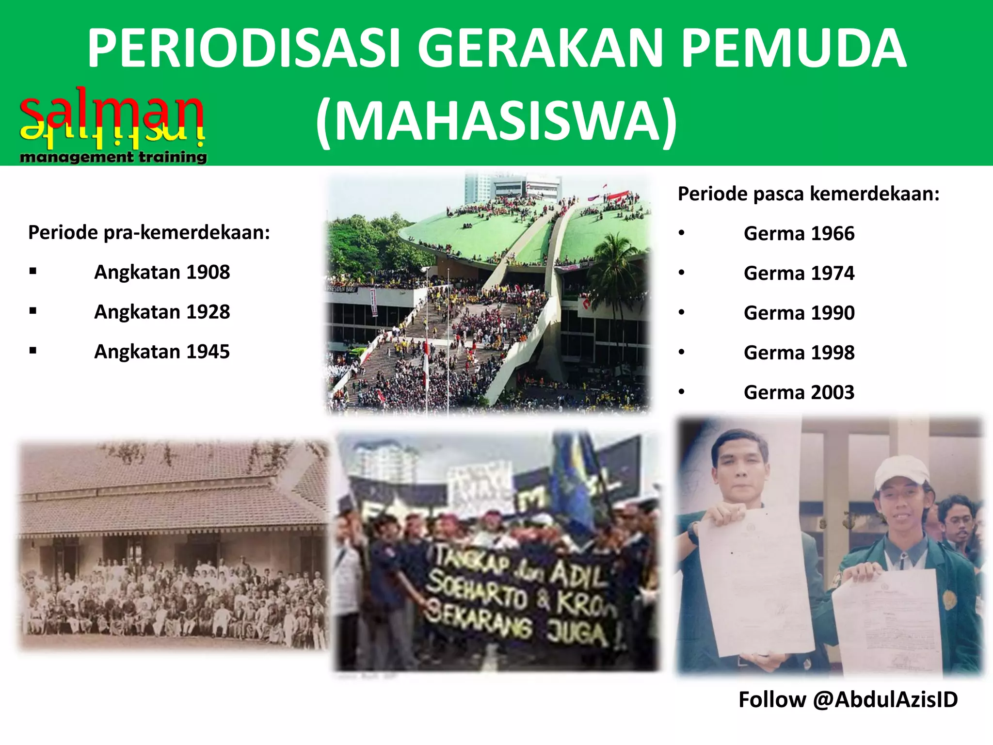 Sejarah gerakan mahasiswa | PDF