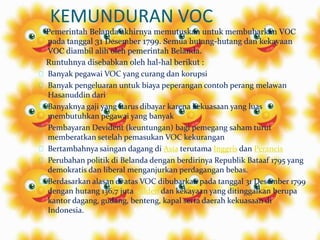 Sejarahh VOC | PPTX