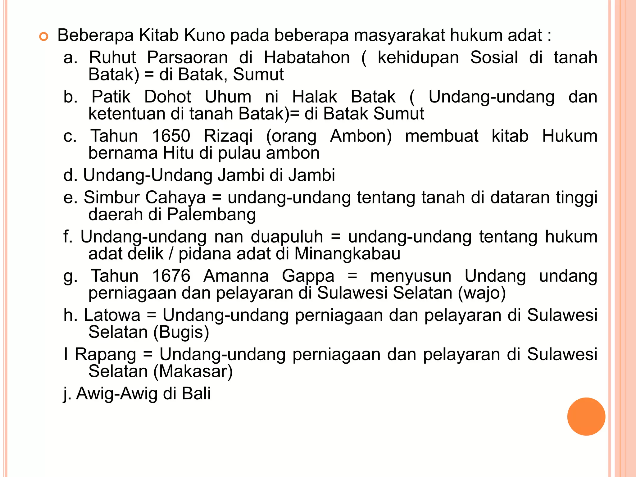 Sejarah hukum adat | PPTX