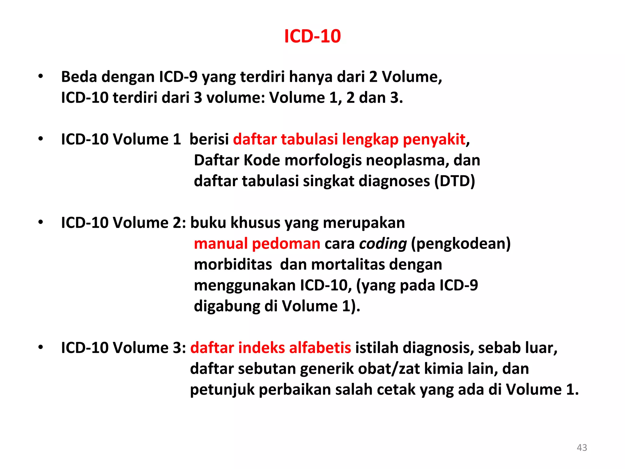 Sejarah ICD dan struktur ICD | PPT
