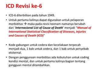 Sejarah ICD dan struktur ICD | PPT