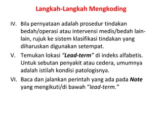 Sejarah ICD dan struktur ICD | PPT