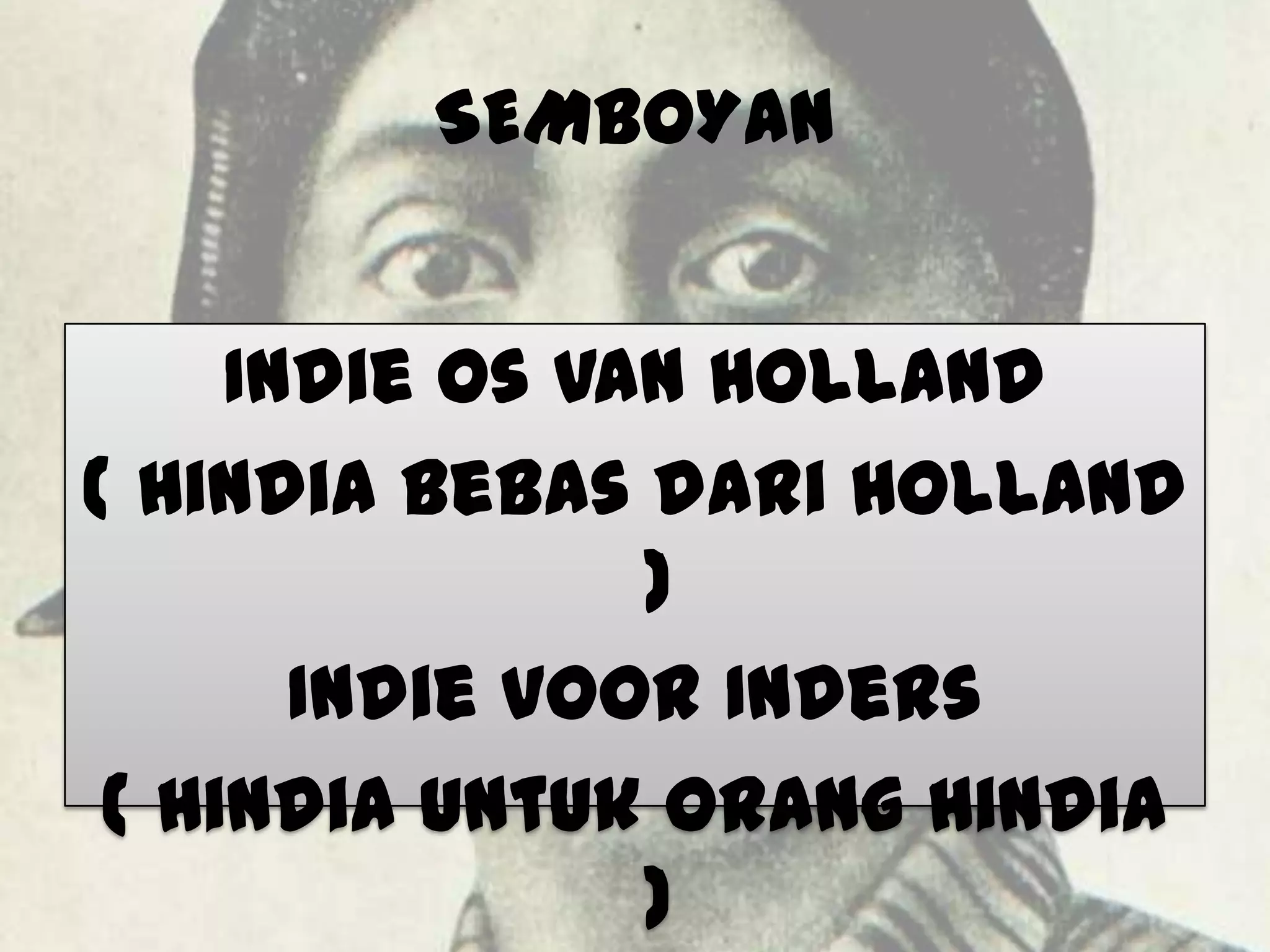 Sejarah indische partij | PPTX