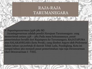 Kerajaan Hindu dan Budha Di Indonesia | PPTX