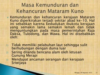 Sejarah indonesia mataram kuno | PPTX