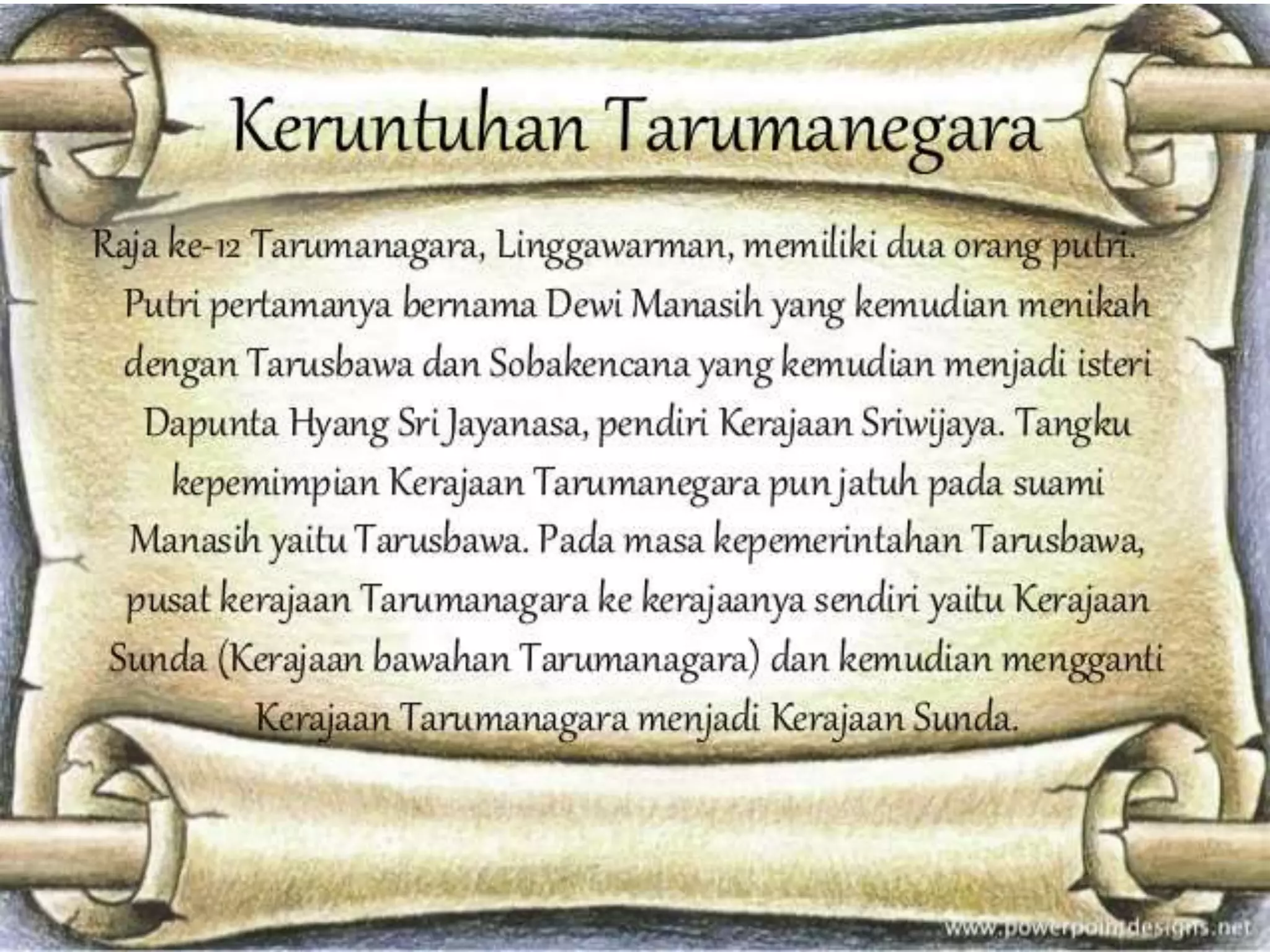 Sejarah indonesia kerajaan tarumanegara | PPTX