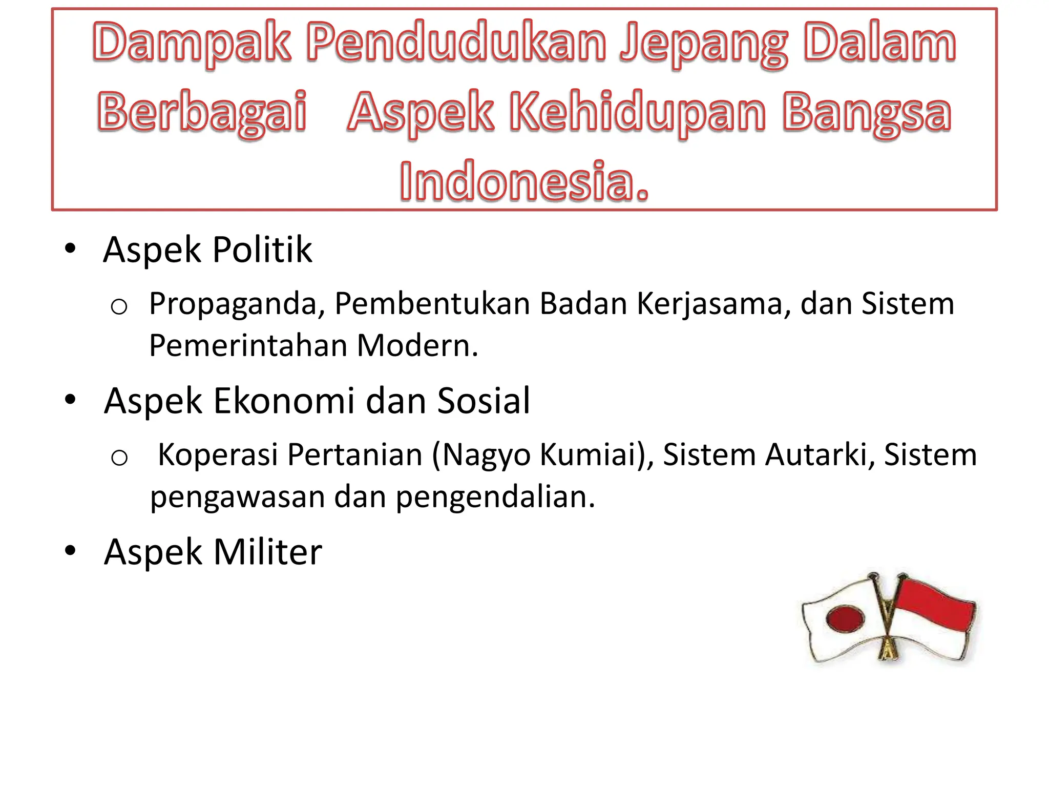 sejarah indonesia pada masa penjajahanjepang | PDF