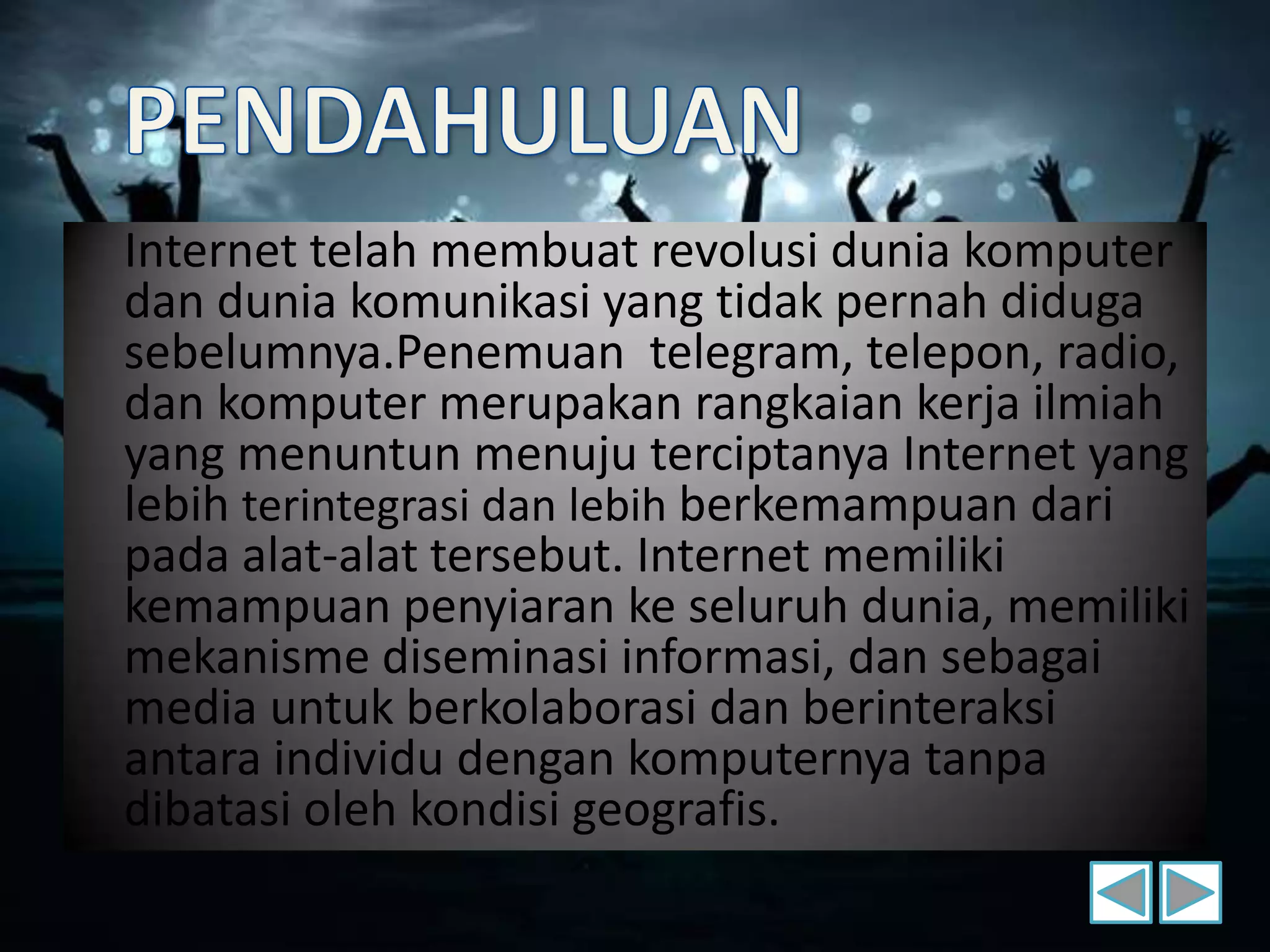 Sejarah Internet | PPTX