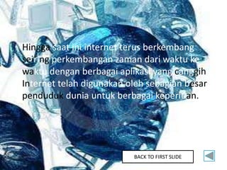 Sejarah Internet | PPTX
