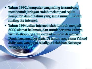 Sejarah internet | PPT