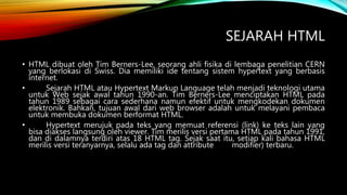 Sejarah internet | PPTX