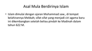 Sejarah islam | PPTX