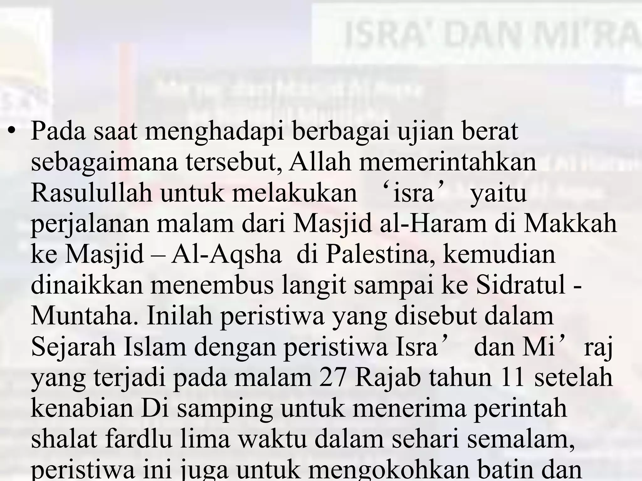 sejarah islam periode mekah | PPTX