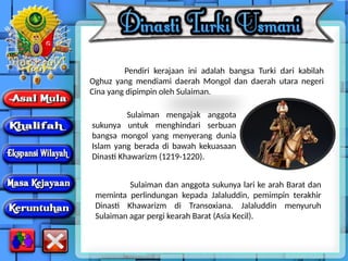 SEJARAH ISLAM TURKI UTSMANI DAN DINASTI MUGHAL.pptx
