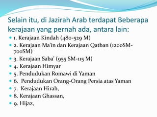 Sejarah kebudayaan islam mts kelas 7 bab i | PPTX