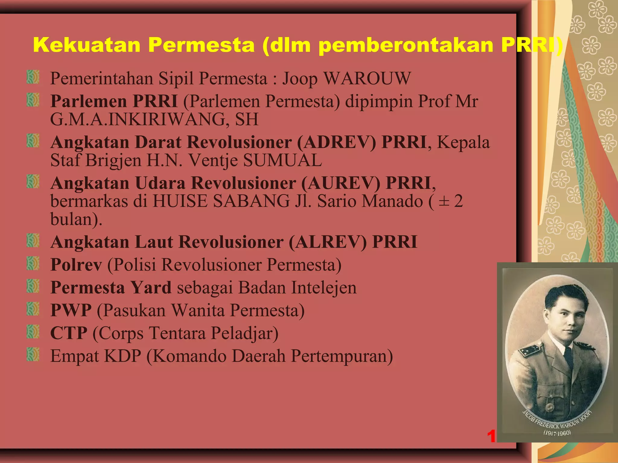 pemberontakan apra,andi aziz,rms,dan prri | PPT