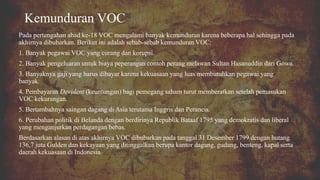 Tujuan Kedatangan Bangsa Barat ke Indoneisa (Sejarah) | PPTX