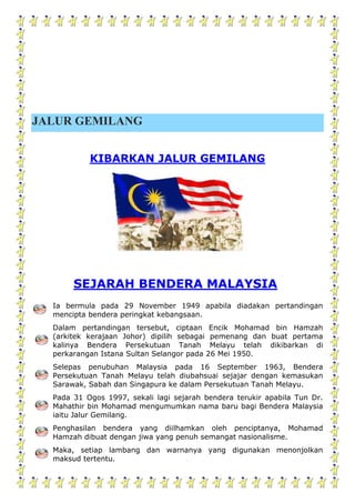 Sejarah kemerdekaan Malaysia | DOCX