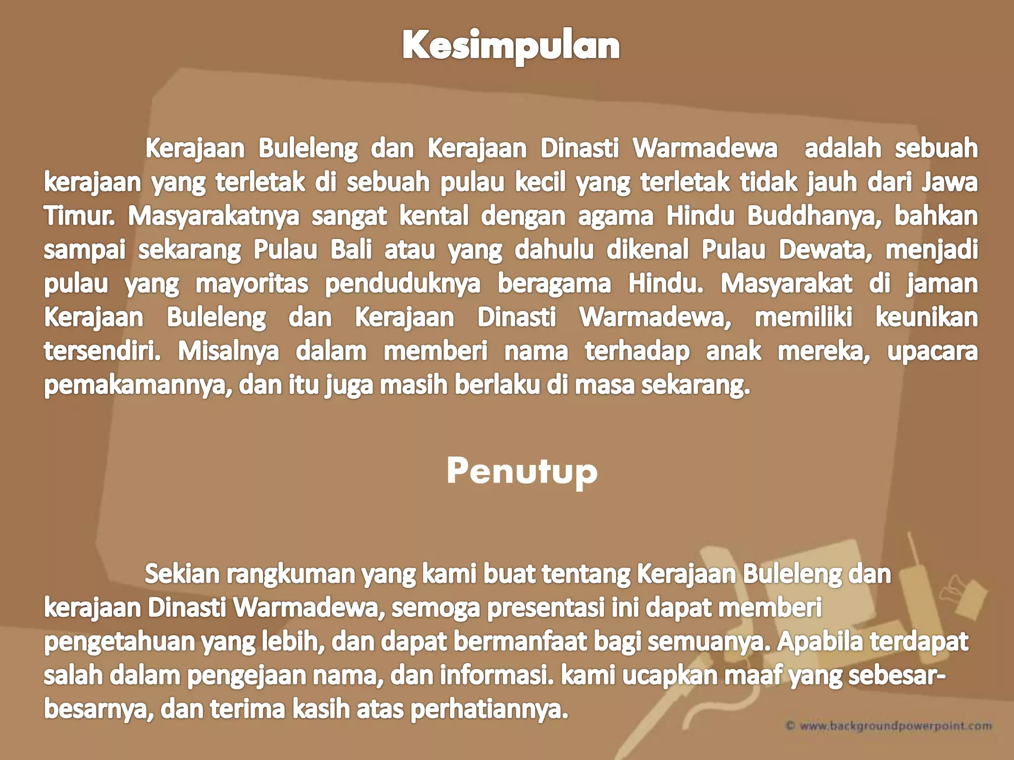 Sejarah kerajaan buleleng dan kerajaan dinasti warmadewa | PPT
