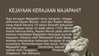 Sejarah kerajaan majapahit | PPTX