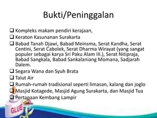 Sejarah kerajaan mataram islam | PPTX