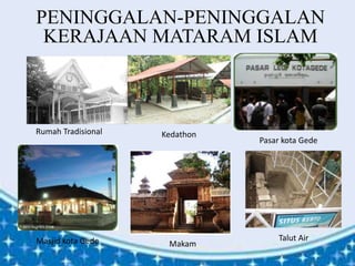 Sejarah kerajaan mataram islam | PPTX