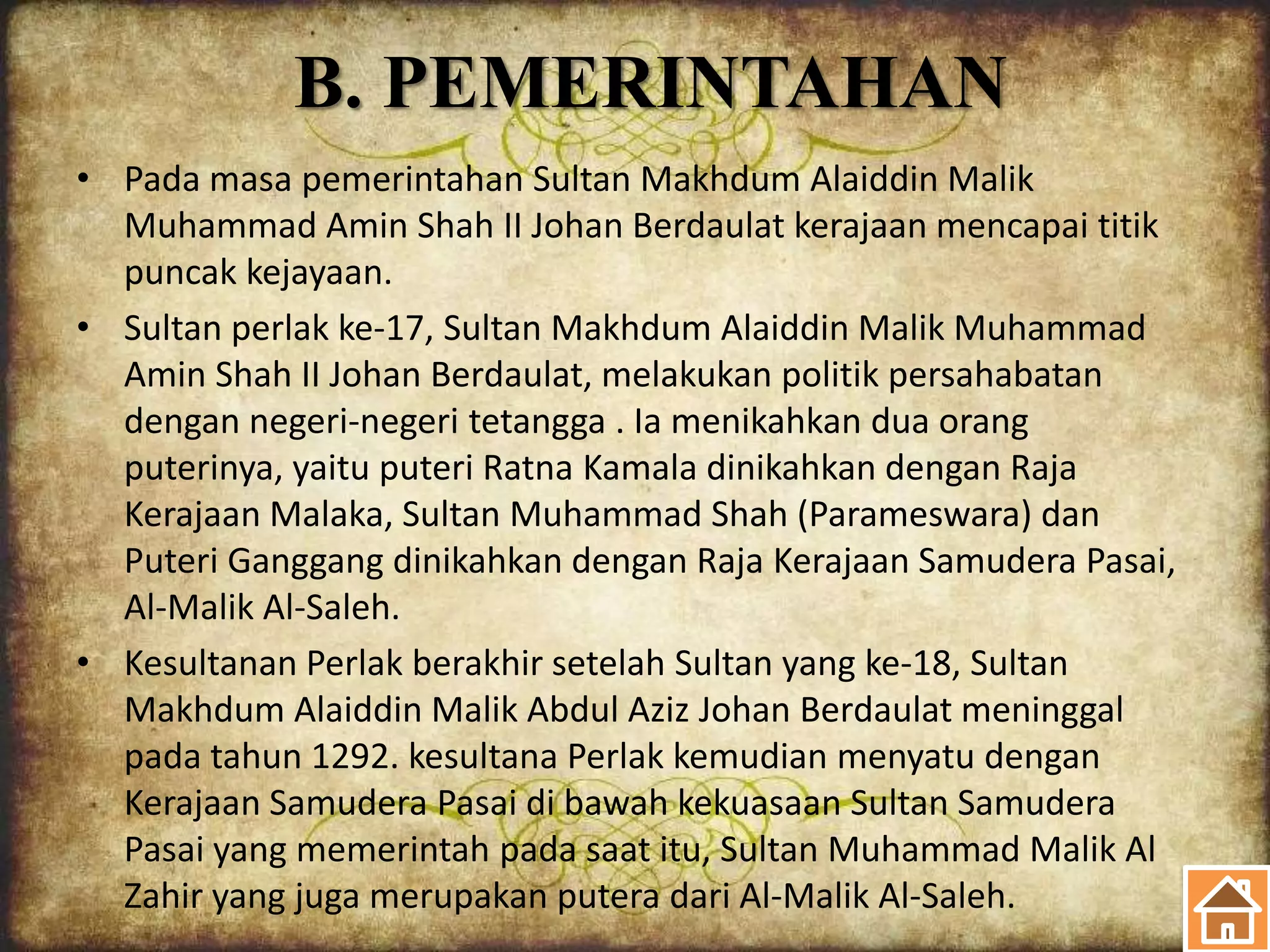 Sejarah kerajaan perlak | PPTX