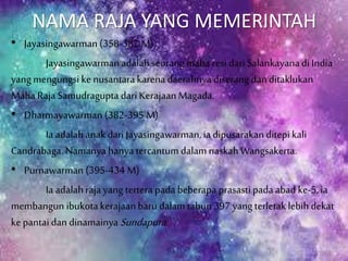 Kerajaan tarumanegara | PPT