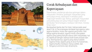 Sejarah Kerajaan Tarumanegara | PPT