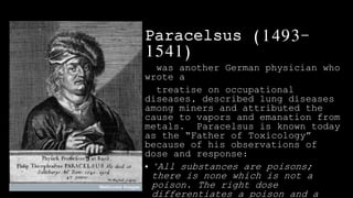 Sejarah kesehatan kerja | PPTX