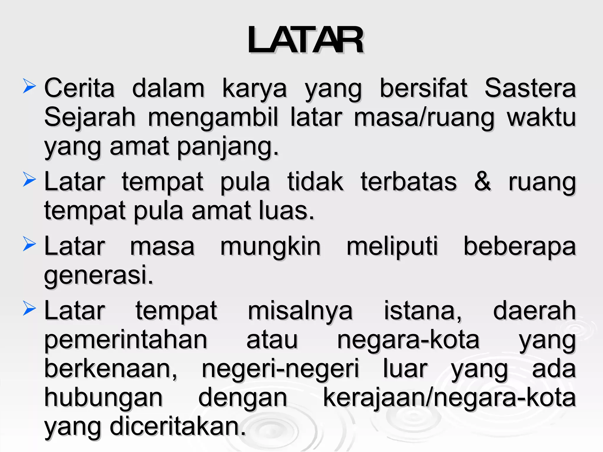 Sejarah kesusasteraan melayu tradisional | PPT