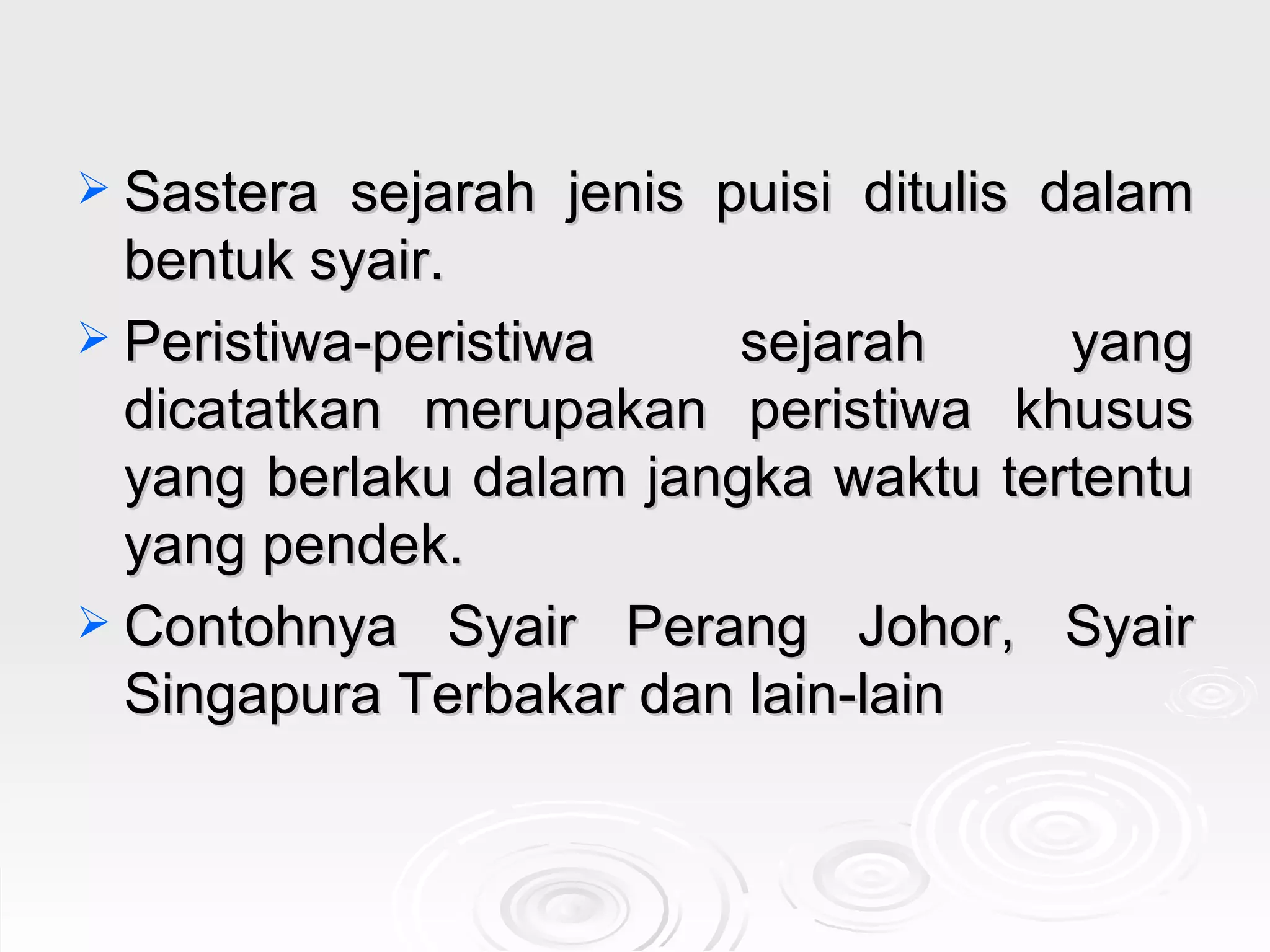 Sejarah kesusasteraan melayu tradisional | PPT